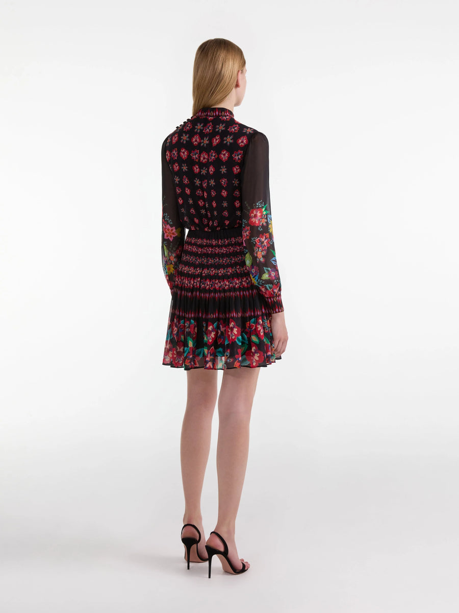 Isa Short Dress in Cordia Posey – Two skirts SF